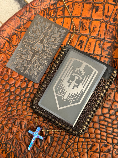 "St Michael" Cutting Card™ – Mummert Knives