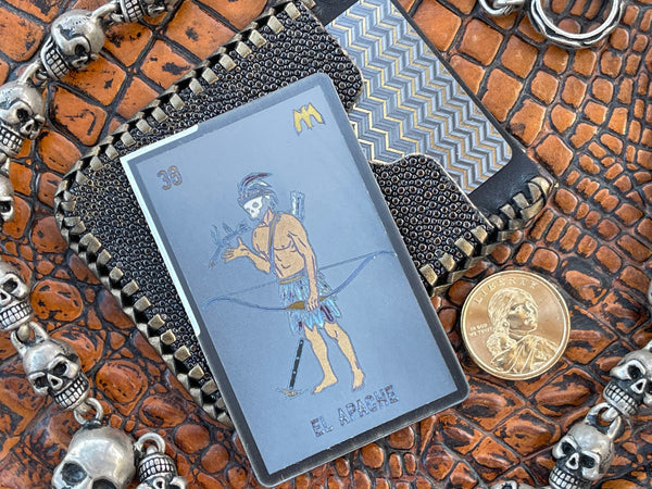 "El Apache" STG Black Cutting Card™ – Mummert Knives